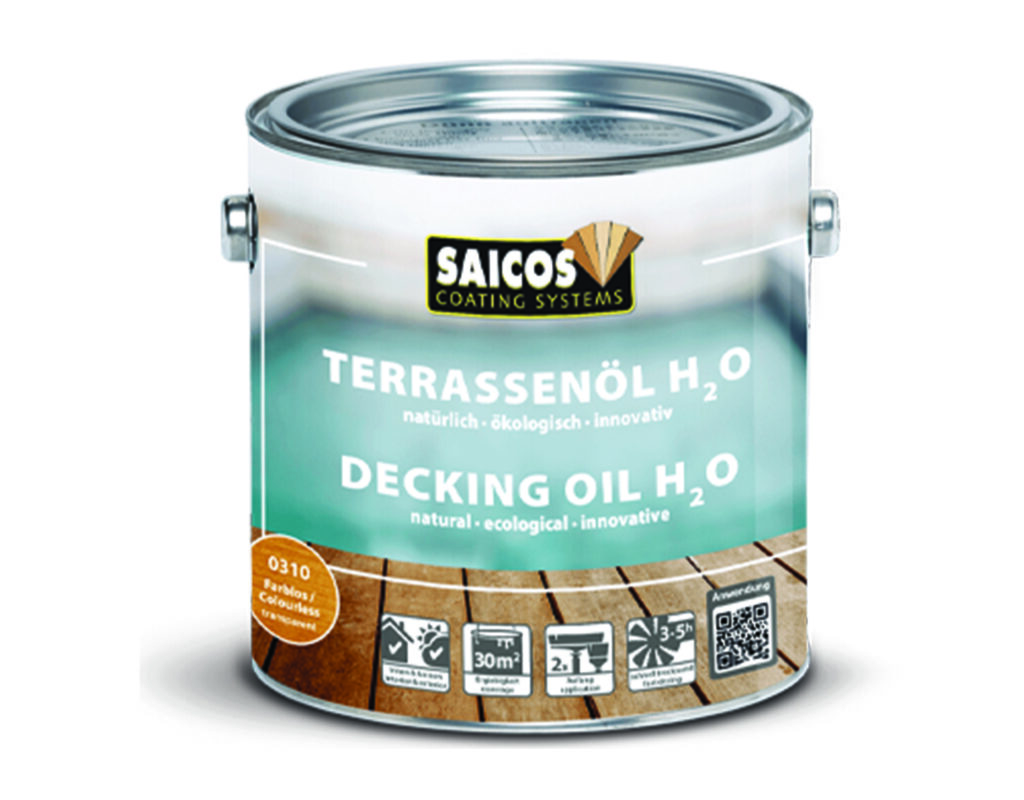 Saicos Decking Oil H2O - Haarlemse Houthandel